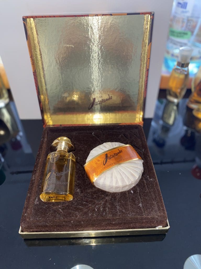 Luxusní vintage sada Jacaranda EdC 25 ml + luxusní mýdlo100 g | Mini ...